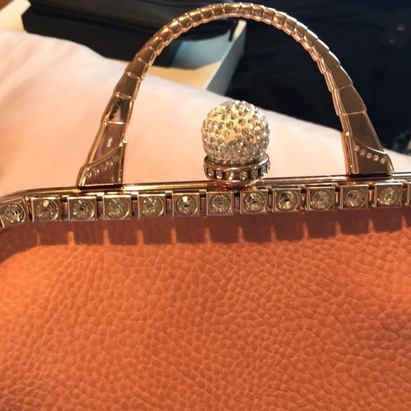 Bags | Euc Unique 2 In 1 Light Pink Double Purse | Poshmark
